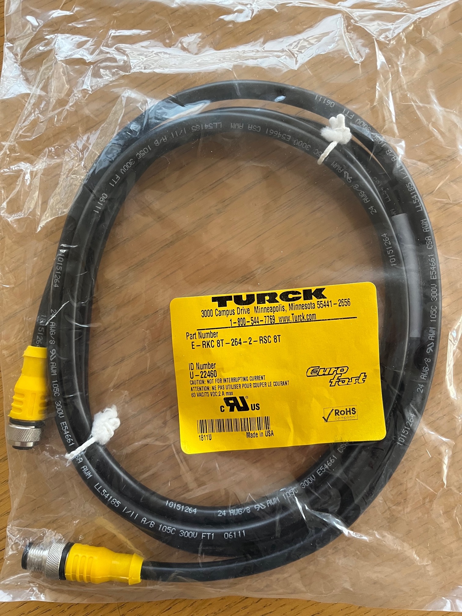 For Sale - Single Turn Encoder, Encoder Cable, Lemo Connector